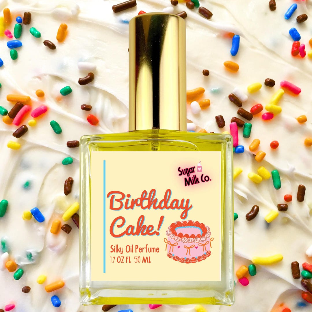 Birthday Cake Perfume- Hair and Body Oil, Body Mist, Cake Perfume ...