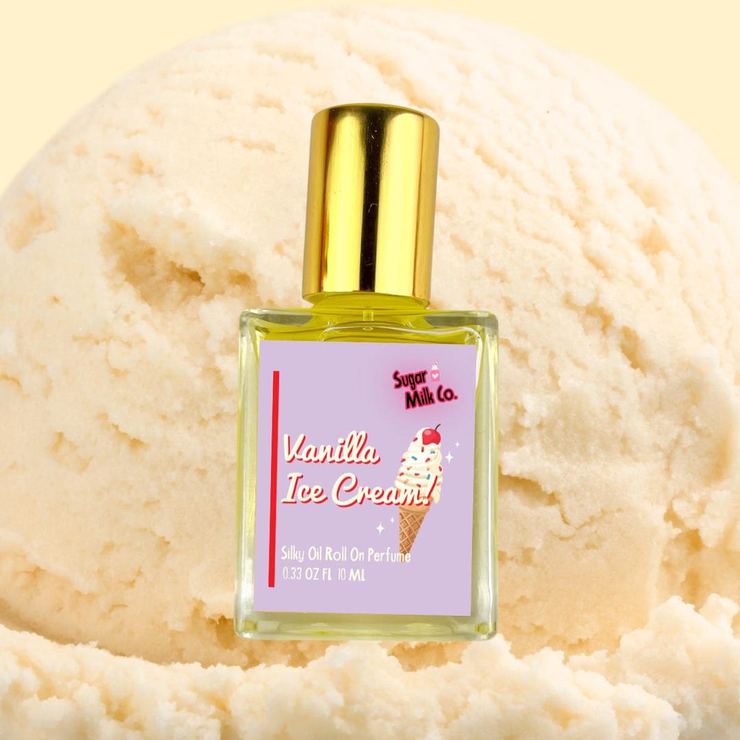 Vanilla Ice Cream Roll on Perfume- Gift Ideas, Oil Perfume - Etsy