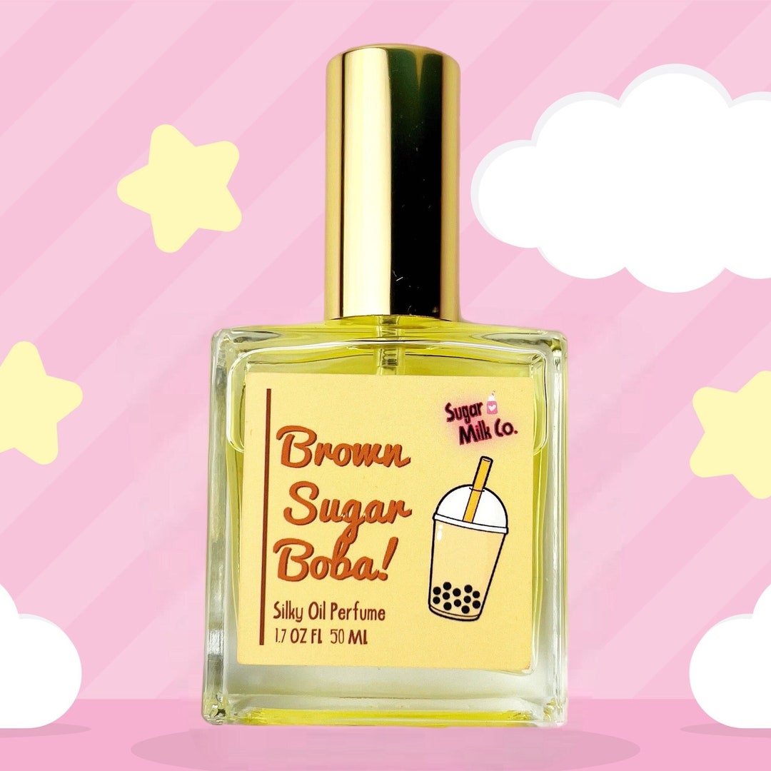 Brown Sugar Boba Perfume- Hair and Body Oil, Spray Perfume, Atomizer ...