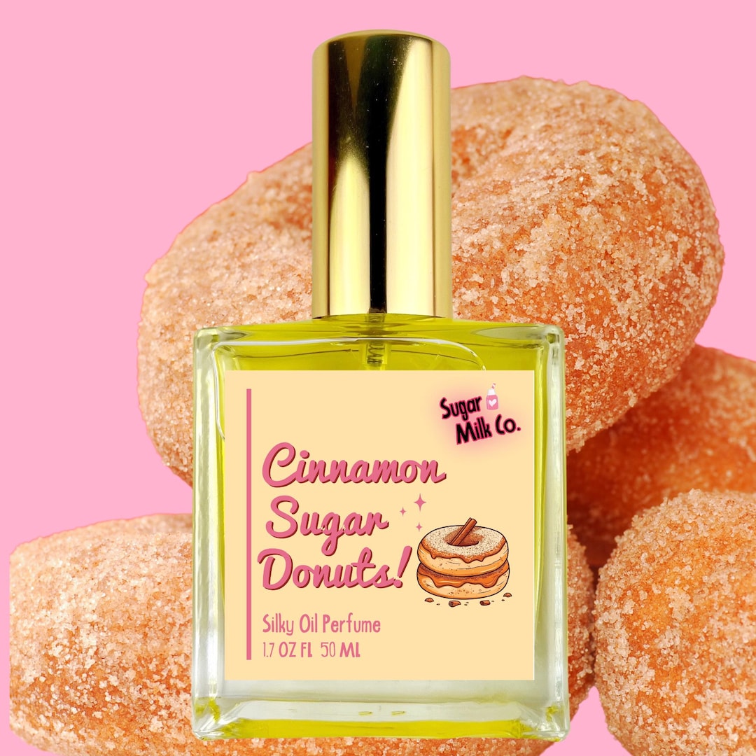 Cinnamon Sugar Donuts Perfume- Silky Hair and Body Oil, Perfume Spray ...