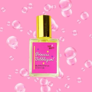 Princess Bubblegum Roll on Perfume- Gift Ideas, Oil Perfume - Etsy