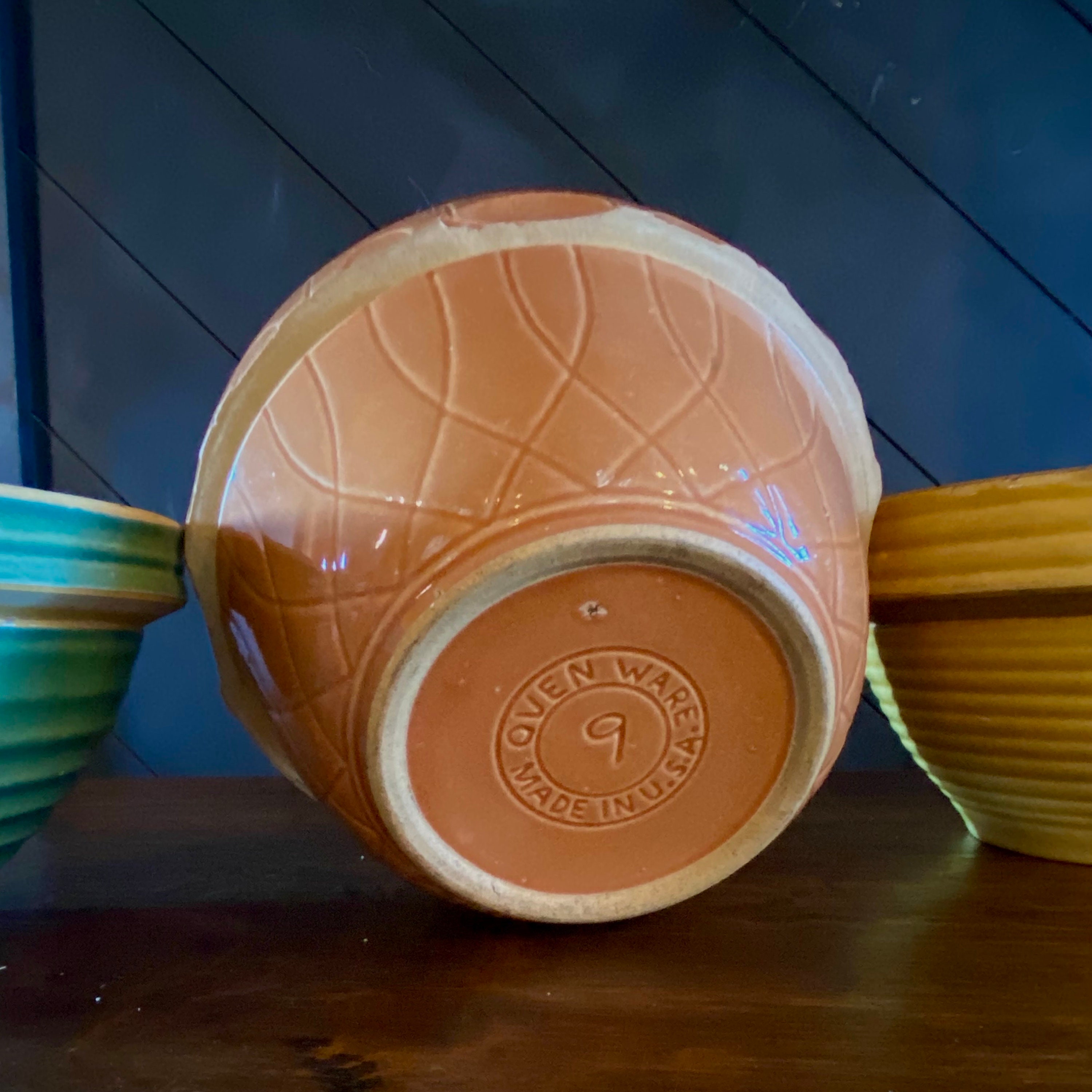 Vintage Watt Oven Ware Made in USA Batter Mixing Bowl Made in USA ...