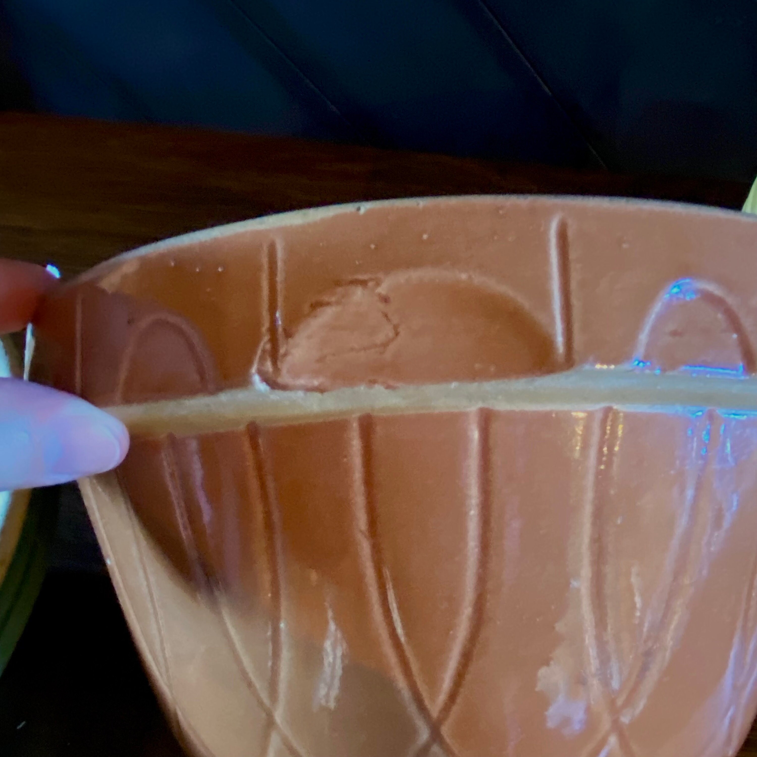 Vintage Watt Oven Ware Made in USA Batter Mixing Bowl Made in USA ...