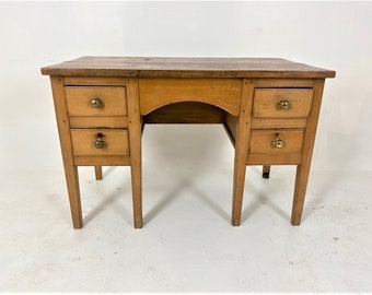 Antique Pine Writing Desk - Etsy