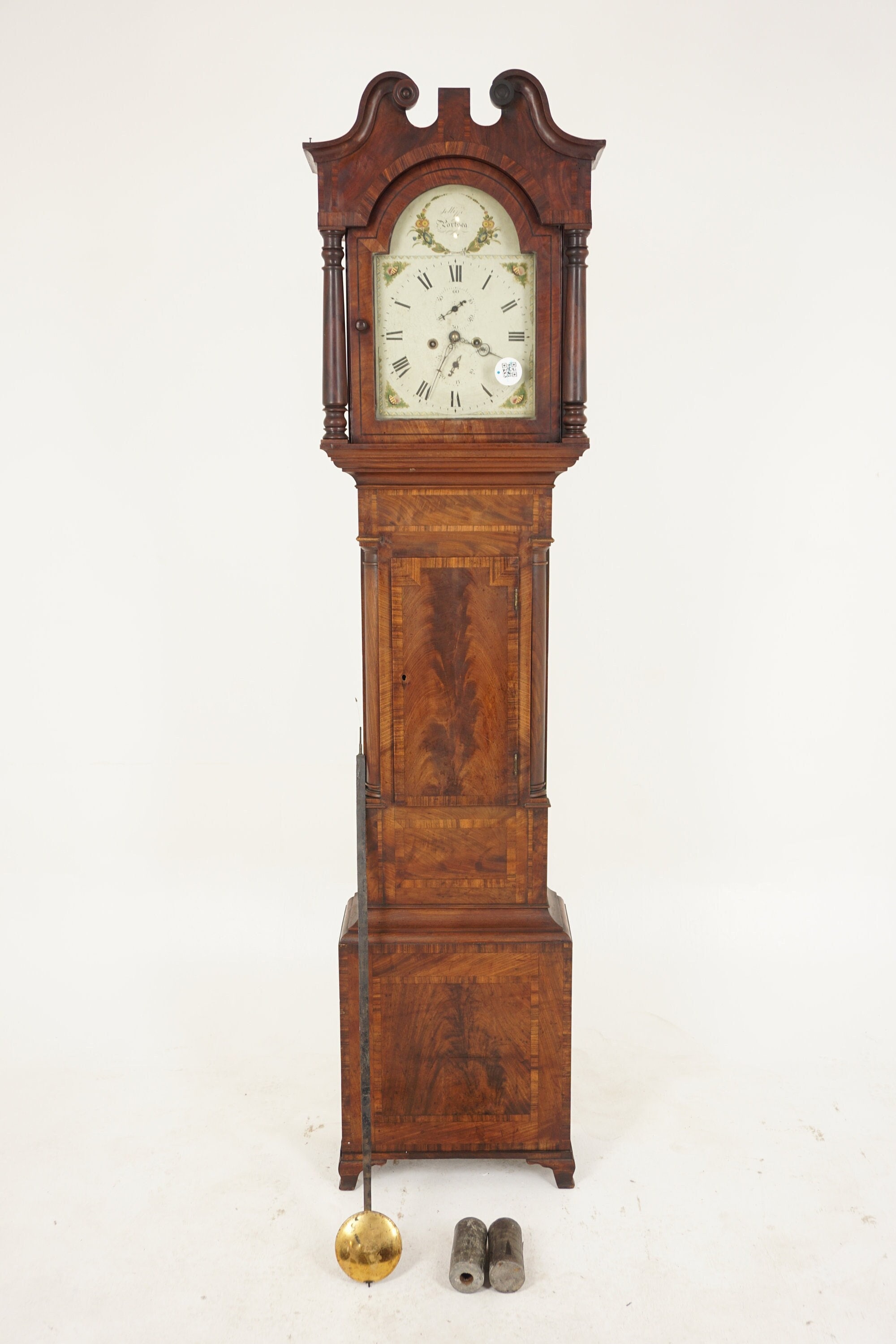 Antique Victorian Grandfather Long Case Clock by Jolliffe of - Etsy