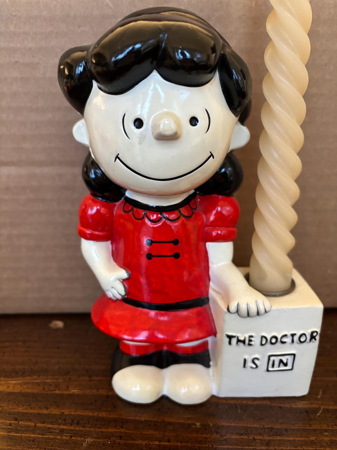Vintage Hallmark Peanuts Lucy “the Doctor is In” Figurine - Etsy
