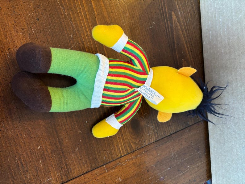 Vintage Burt Sesame Street Plush Stuffed Dolls by Knickerbocker -11" - Etsy