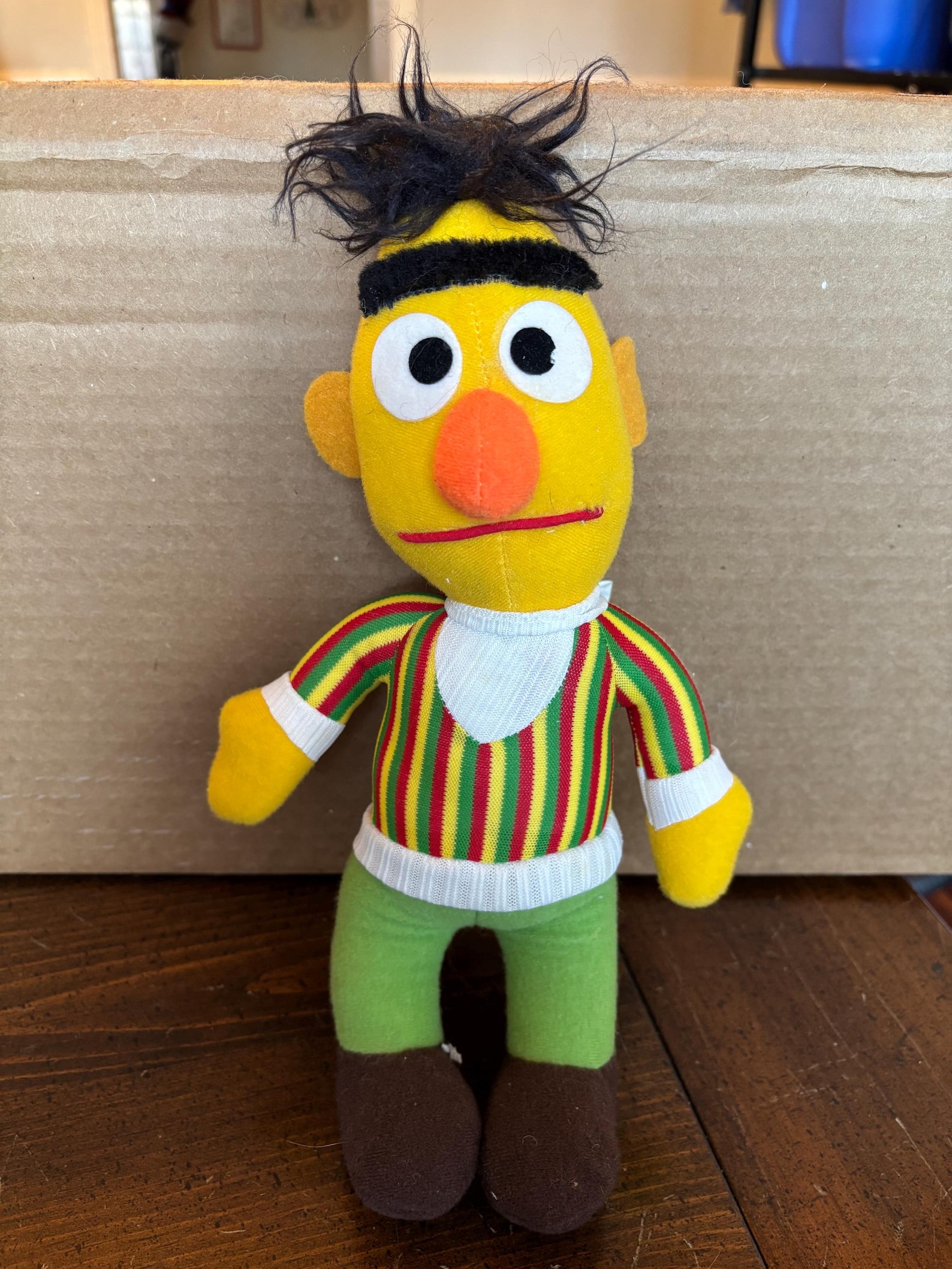 Vintage Burt Sesame Street Plush Stuffed Dolls by Knickerbocker -11" - Etsy