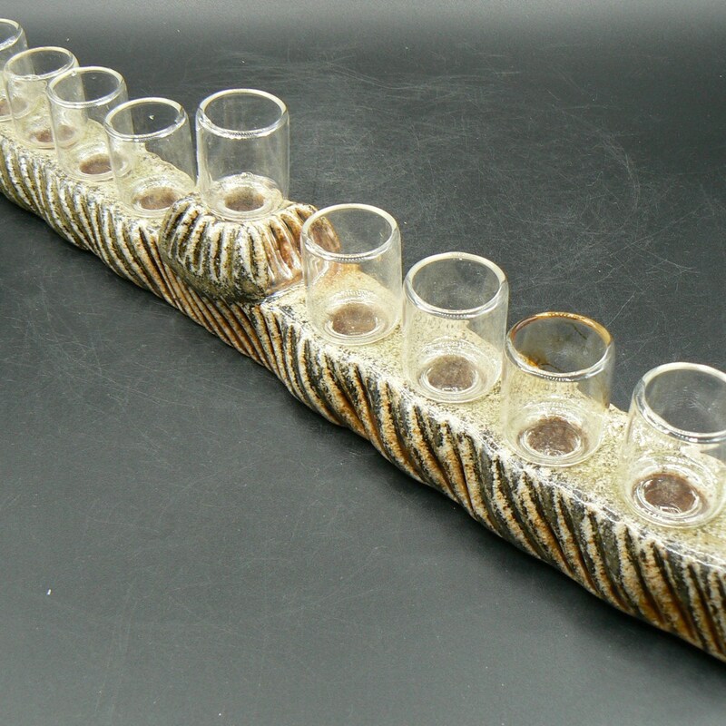 Ceramic Menorah - Etsy