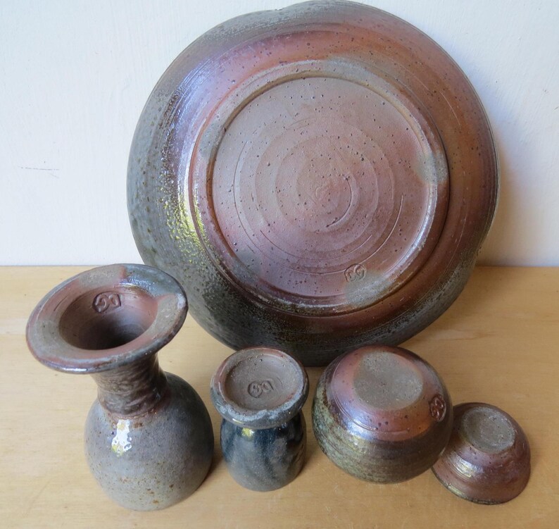 Handmade Ceramic Havdalah Set, Wood and Soda Fired - Etsy