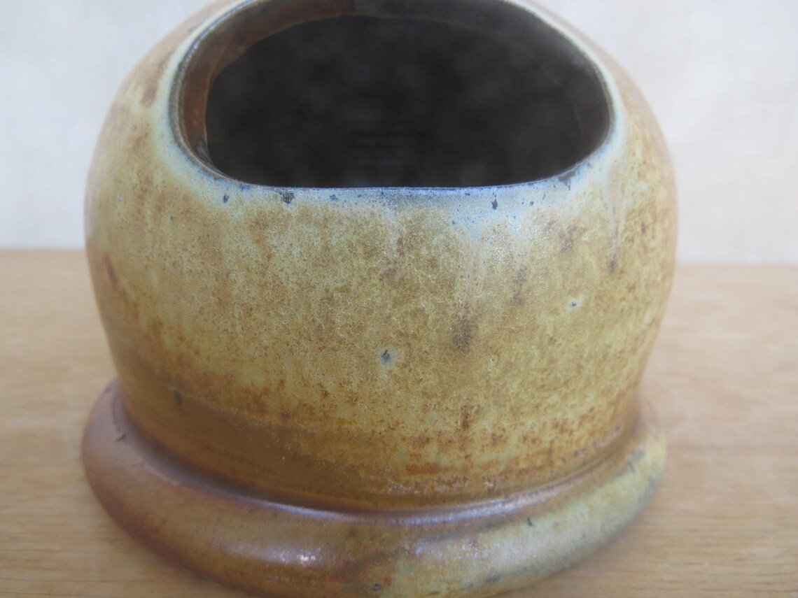Ceramic Salt Cellar// Salt Pig // Sugar Bowl// Wood and Soda Fired ...