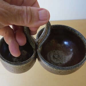 Ceramic Condiment Caddy, Wood and Soda Fired - Etsy