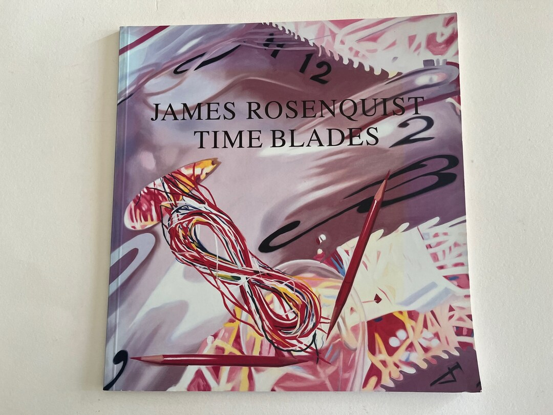 JAMES ROSENQUIST ~ Signed ~ POP Art ~ Artist ~ Time Blades ~ Acquavella ...