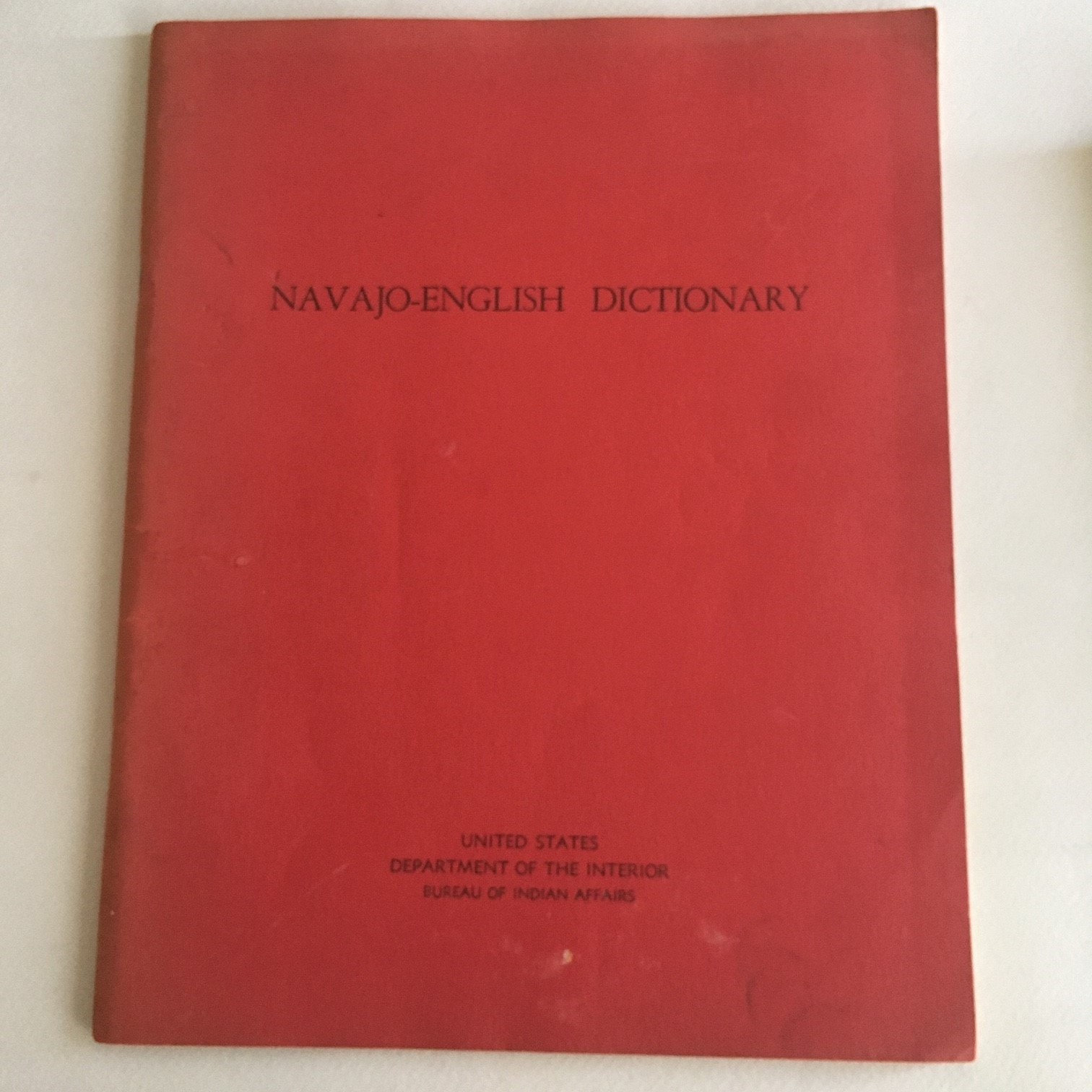 Navajo Dictionary