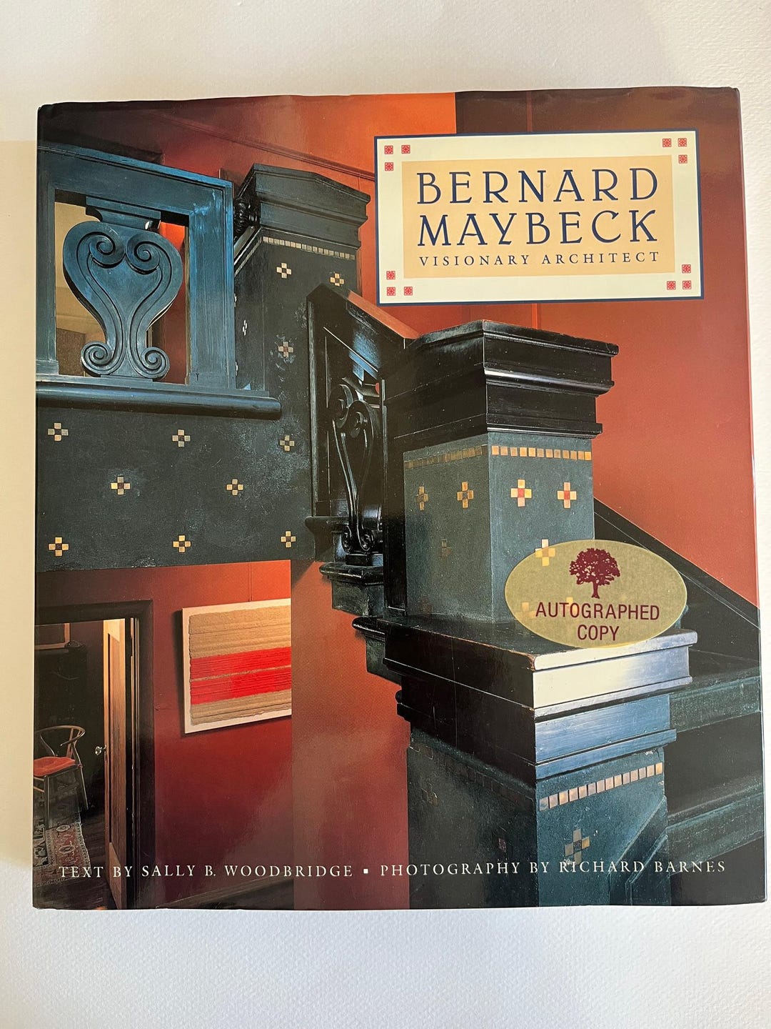 BERNARD MAYBECK: Visionary Architect by Sally B. Woodbridge ~ SIGNED ...