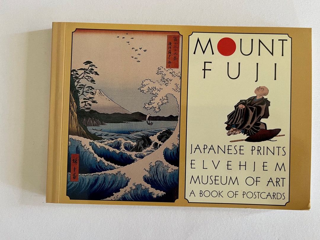 Mount Fuji ~ Japanese Prints ~ A Book of 30 Postcards ~ Elvehjem Museum ...