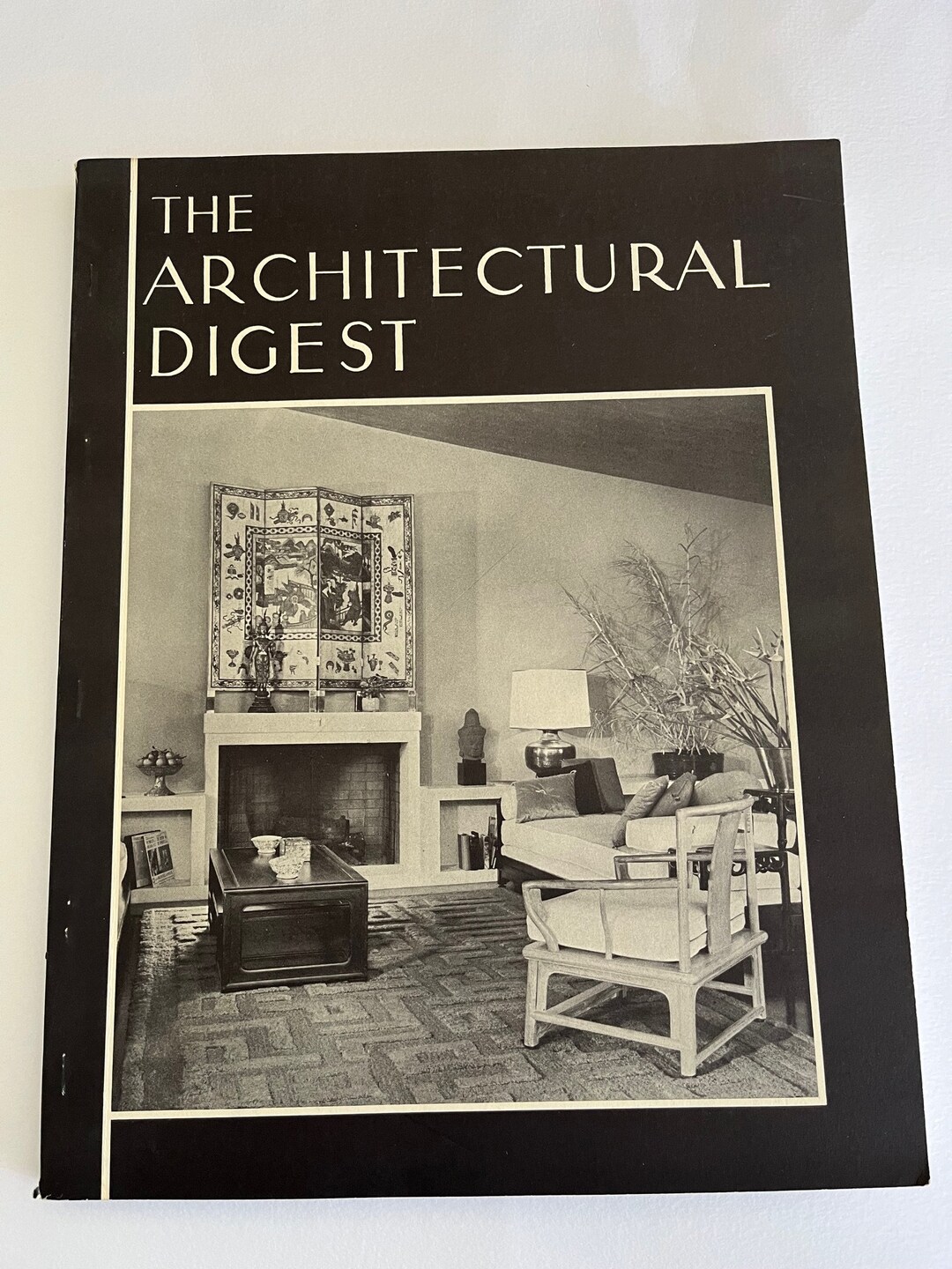 1959 ARCHITECTURAL DIGEST Magazine Volume XVI, 2 Los Angeles ...