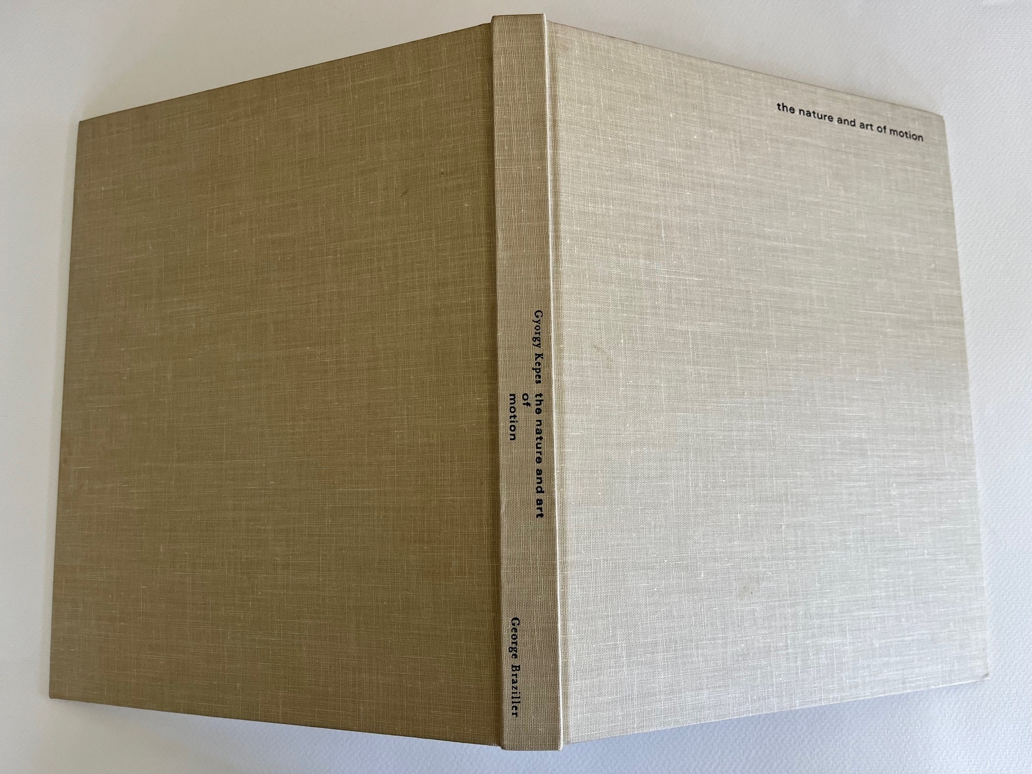 GYORGY KEPES Nature & Art of Motion 1965 vision Value / Hans Richter ...