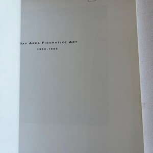 BAY AREA FIGURATIVE Art 1950-1965 Exhibition Catalog, Theophilus Brown ...