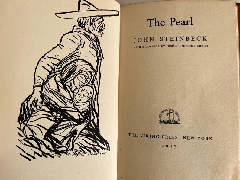 JOHN STEINBECK the PEARL Viking, New York, 1947, First Edition Jose ...