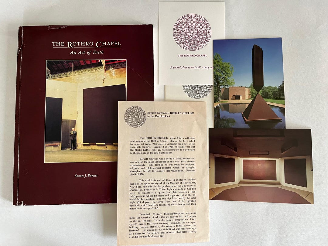 MARK ROTHKO CHAPEL, Texas, Menil Foundation, Church Modern Art ...
