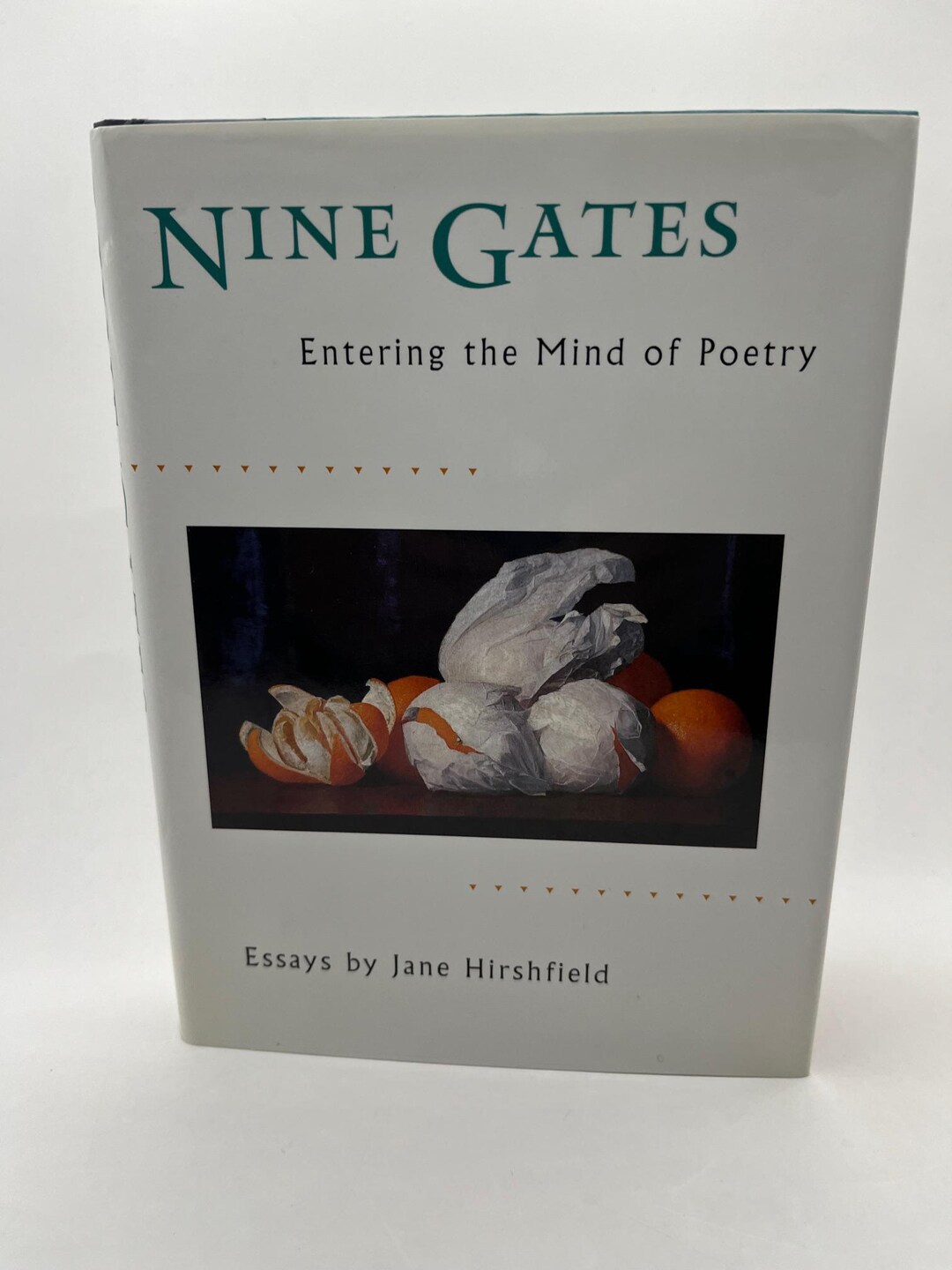 SIGNED ~ Jane HIRSHFIELD ~ Nine Gates: Entering the Mind of Poetry, 1st ...