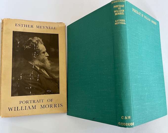 WILLIAM MORRIS Portrait of William Morris by Esther MEYNELL 1st 1947 ...