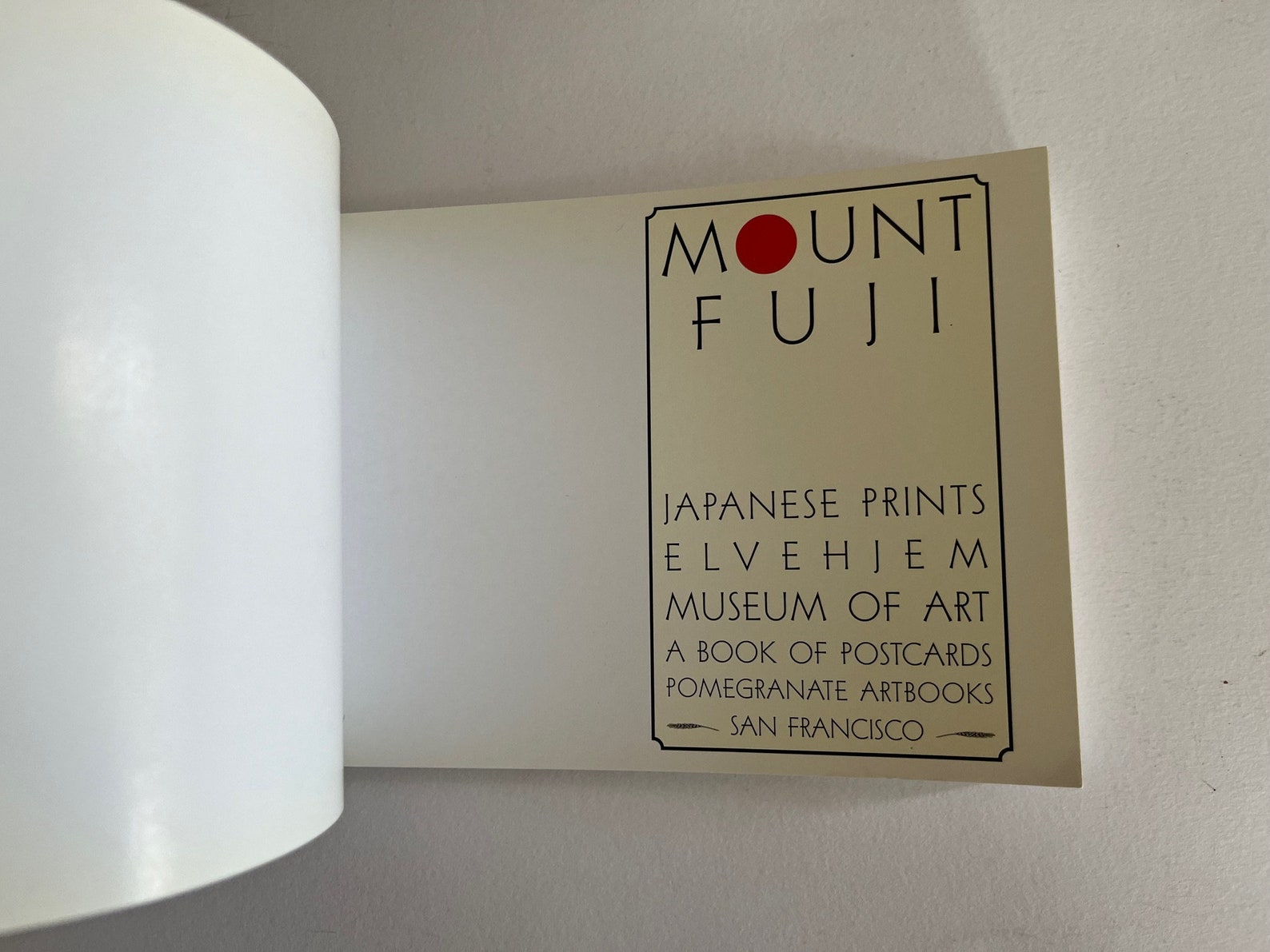 Mount Fuji Japanese Prints A Book of 30 Postcards Elvehjem Museum of ...