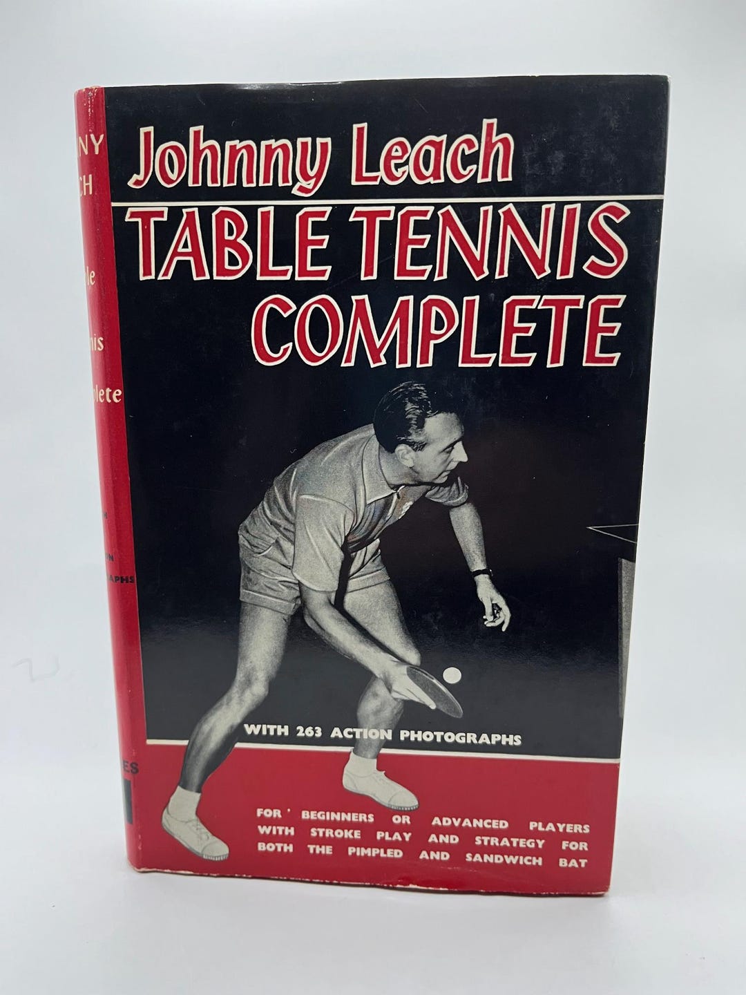 TABLE TENNIS Complete by Johnny Leach, 1965, Hardcover, Vintage Book ...