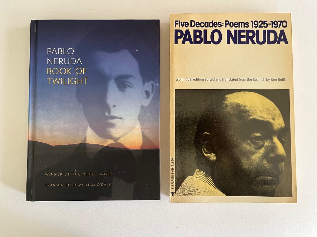 Lot of 2 PABLO NERUDA Five Decades A Selection: Poems, 1925-1970 / Book ...