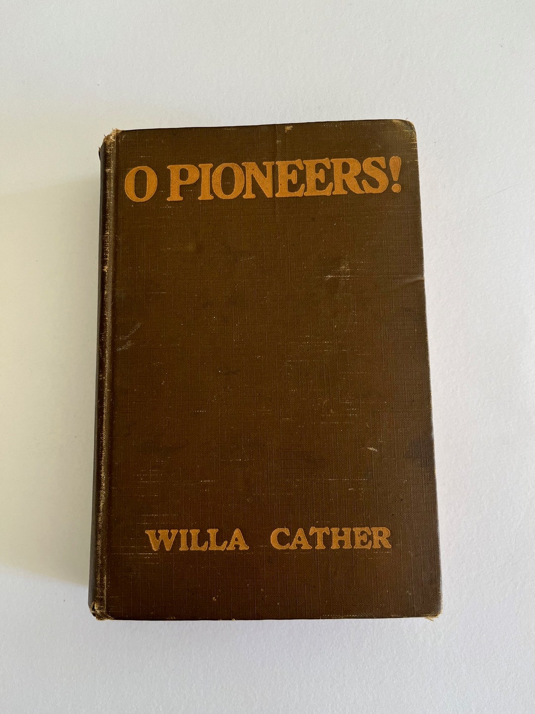 1913 Willa CATHER / O PIONEERS Early Edition, 1913, Houghton Mifflin ...