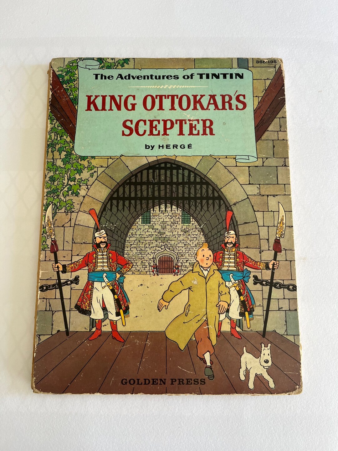 TINTIN the Adventures of Tintin King Ottokar's Scepter Herge 1st Golden Press 1959 Hardcover ...