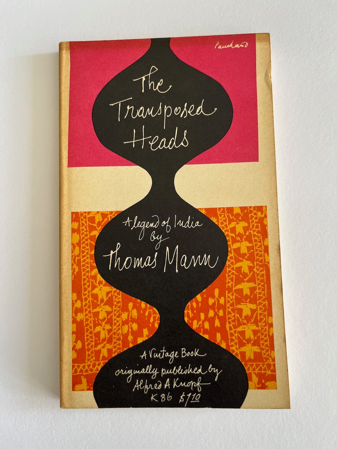 PAUL RAND Cover Design the Transposed Heads by Thomas Mann Vintage ...