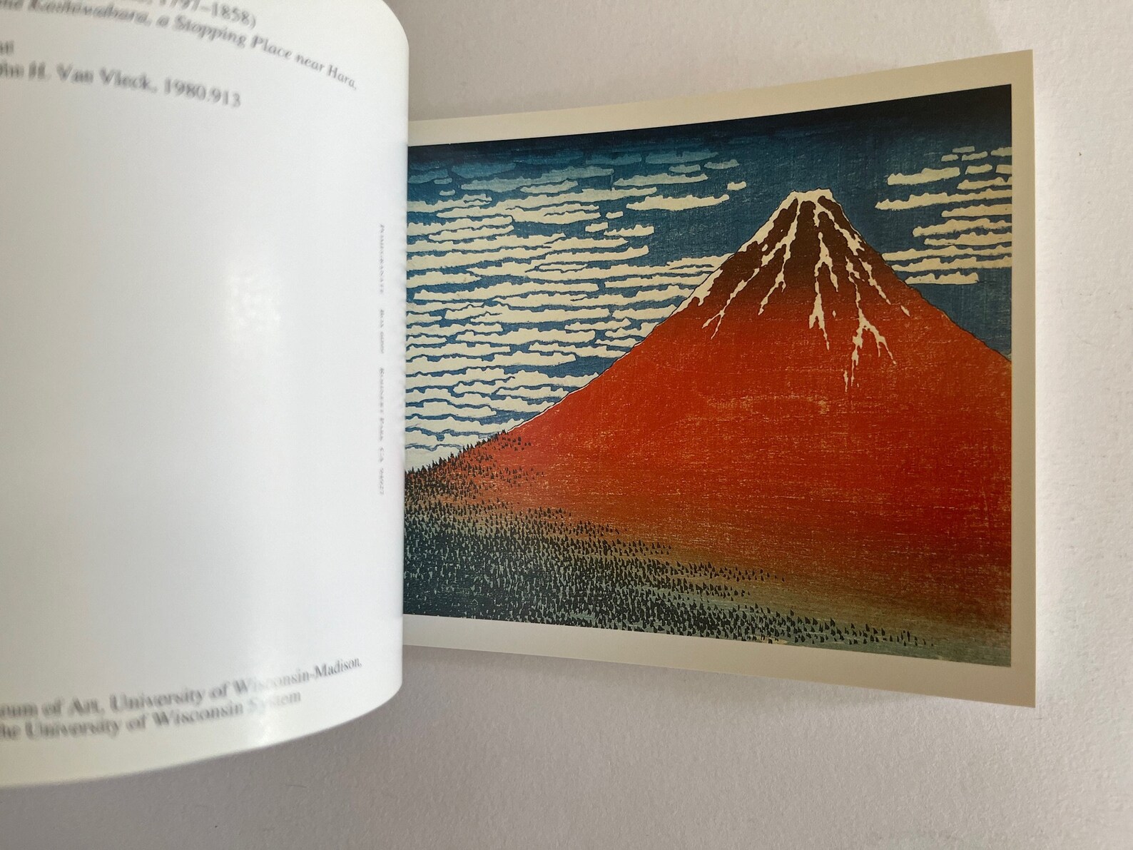 Mount Fuji Japanese Prints A Book of 30 Postcards Elvehjem Museum of ...