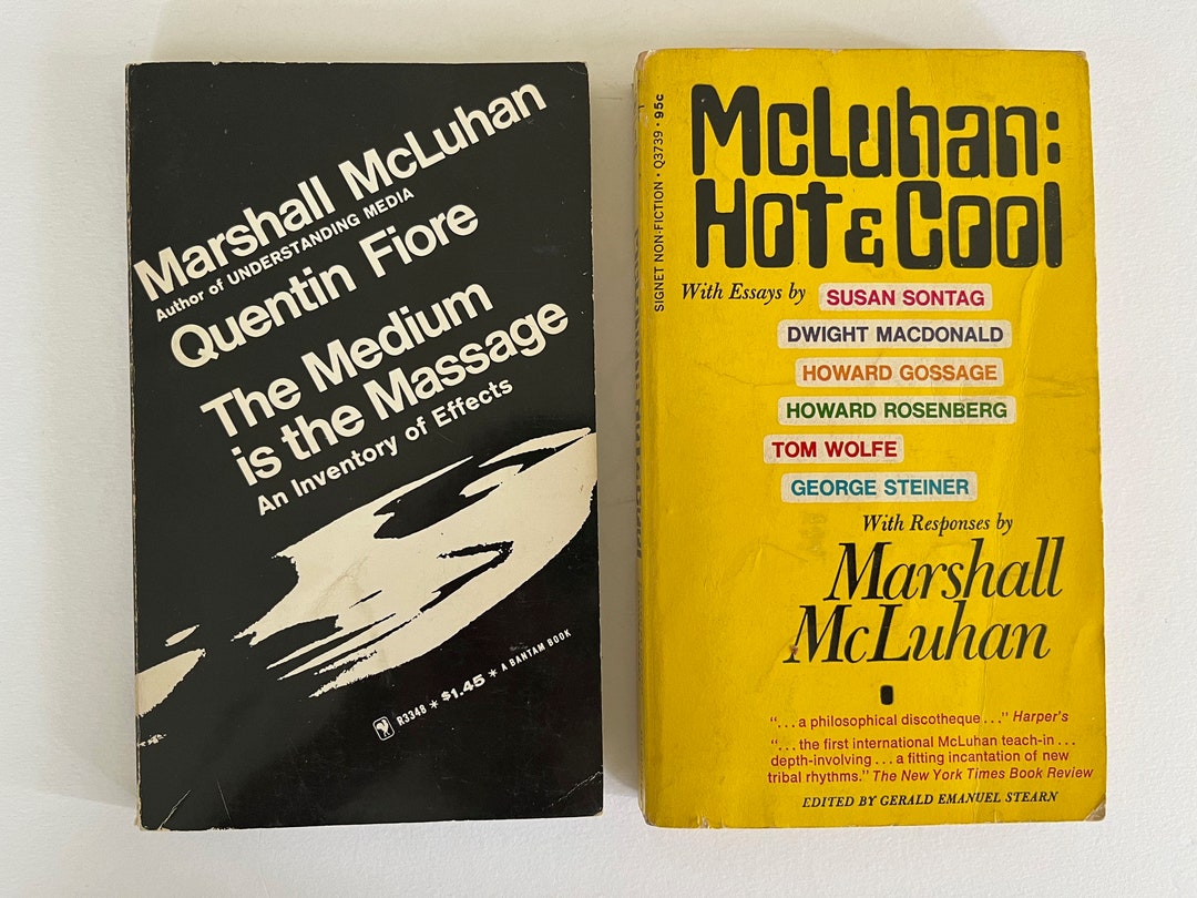MARSHALL Mcluhan MEDIUM is the MASSAGE Mcluhan, Quentin Fiore 1st 1967 ...