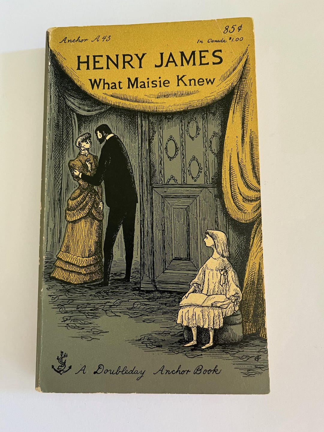 EDWARD GOREY Cover Art and Typography What Maisie Knew by Henry James ...
