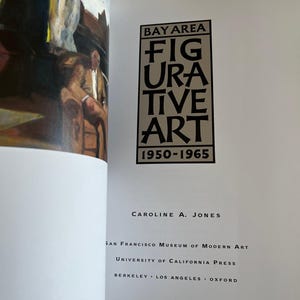 BAY AREA FIGURATIVE Art 1950-1965 Exhibition Catalog, Theophilus Brown ...