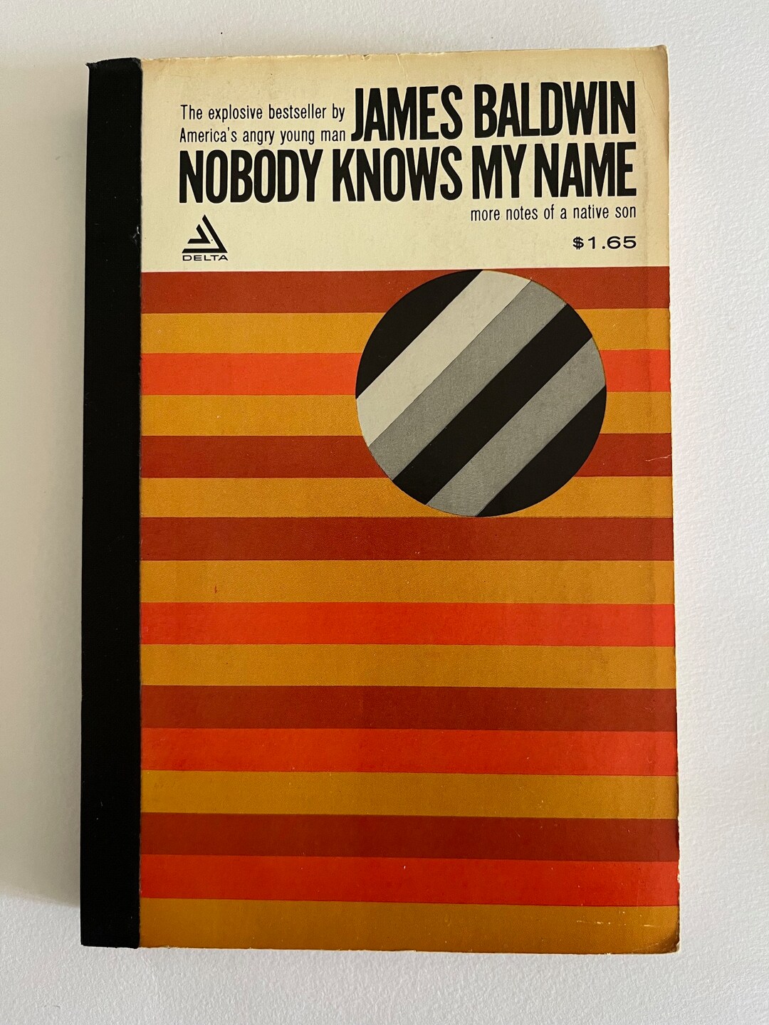 JAMES BALDWIN Nobody Knows My Name First Printing stated Delta, 1962 ...