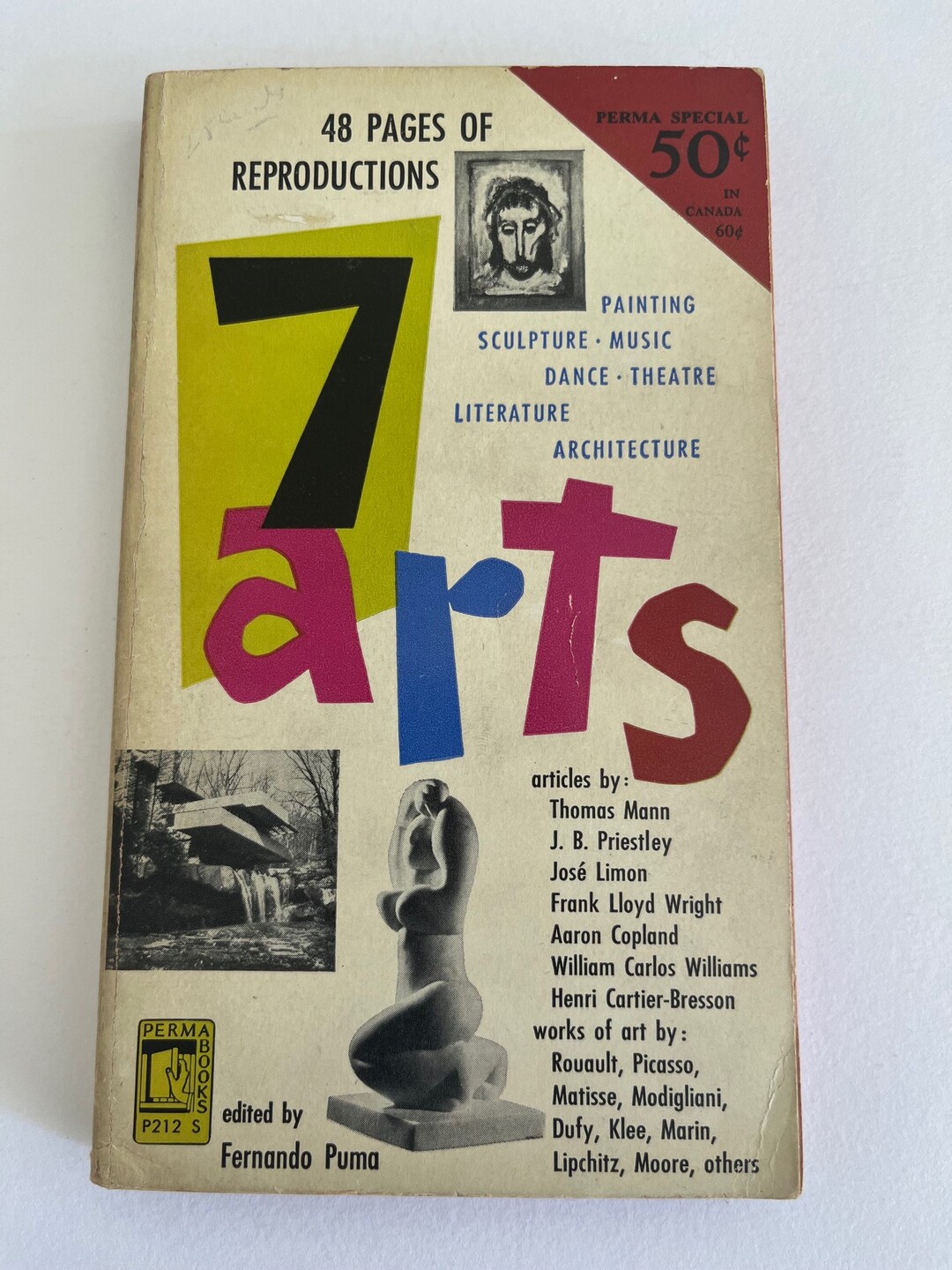 7 ARTS ~ Fernando Puma (editor) Vintage Magazine Anthology 1953 Frank ...