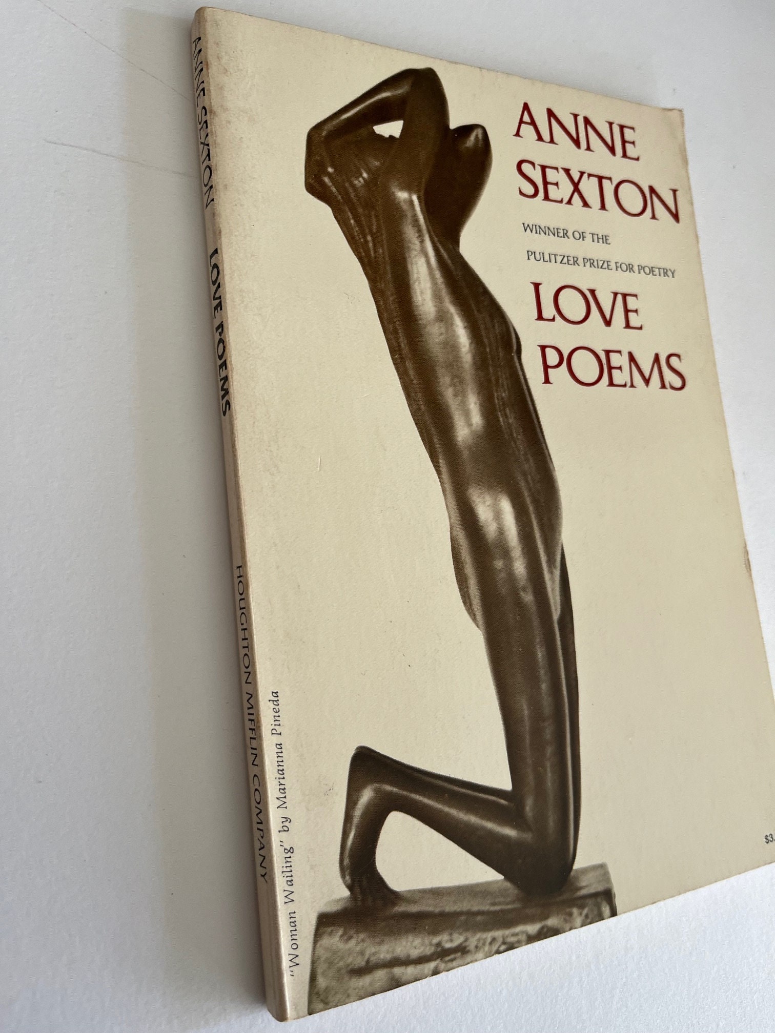 ANNE SEXTON LOVE Poems by Anne Sexton 1969 Modern Poetry Poet Pulitzer ...