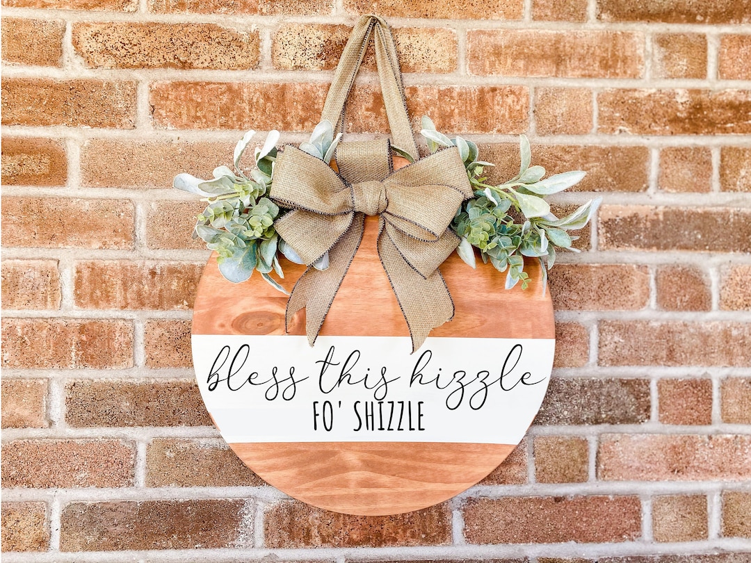 Bless This Hizzle, Fo Shizzle, SVG File, - Etsy