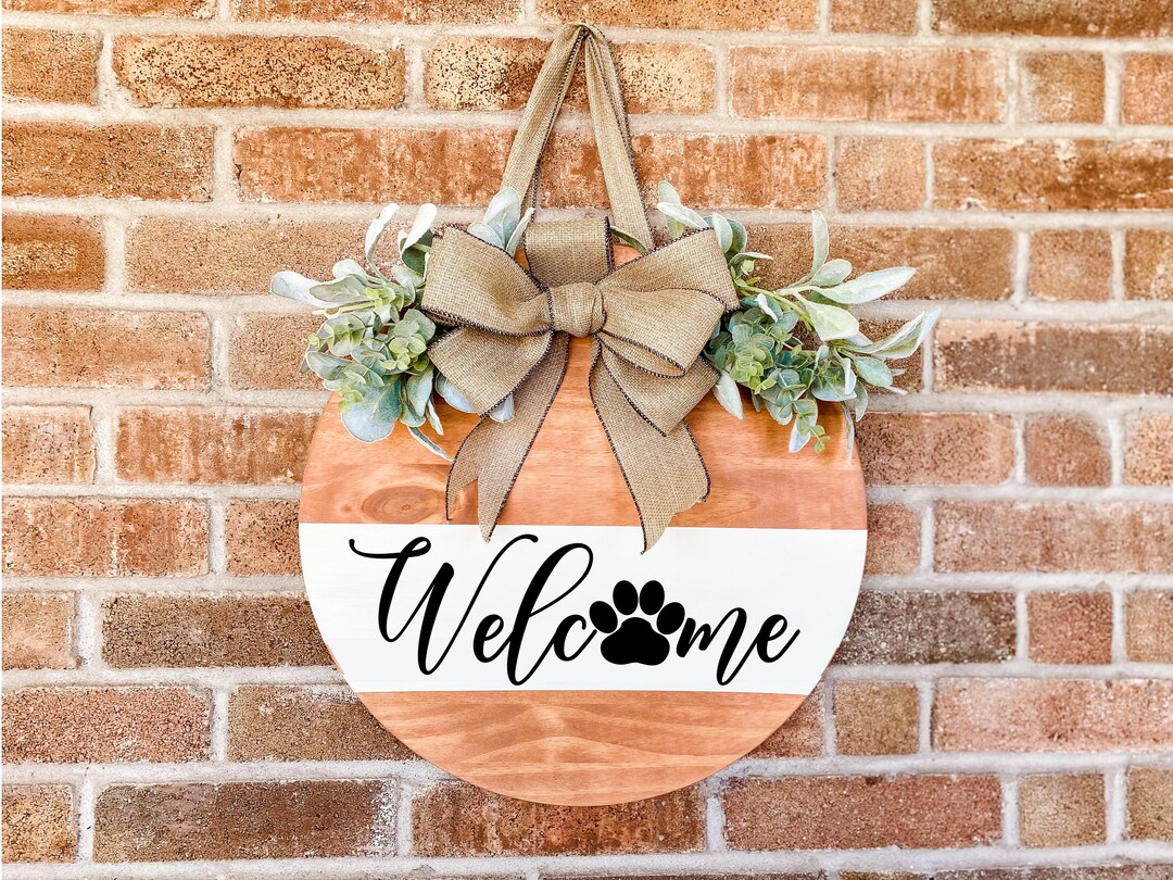 Welcome Dog Paw, SVG, JPG, PNG File - Etsy