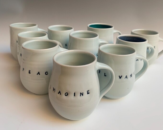 Porcelain Inspiration Mug - Etsy