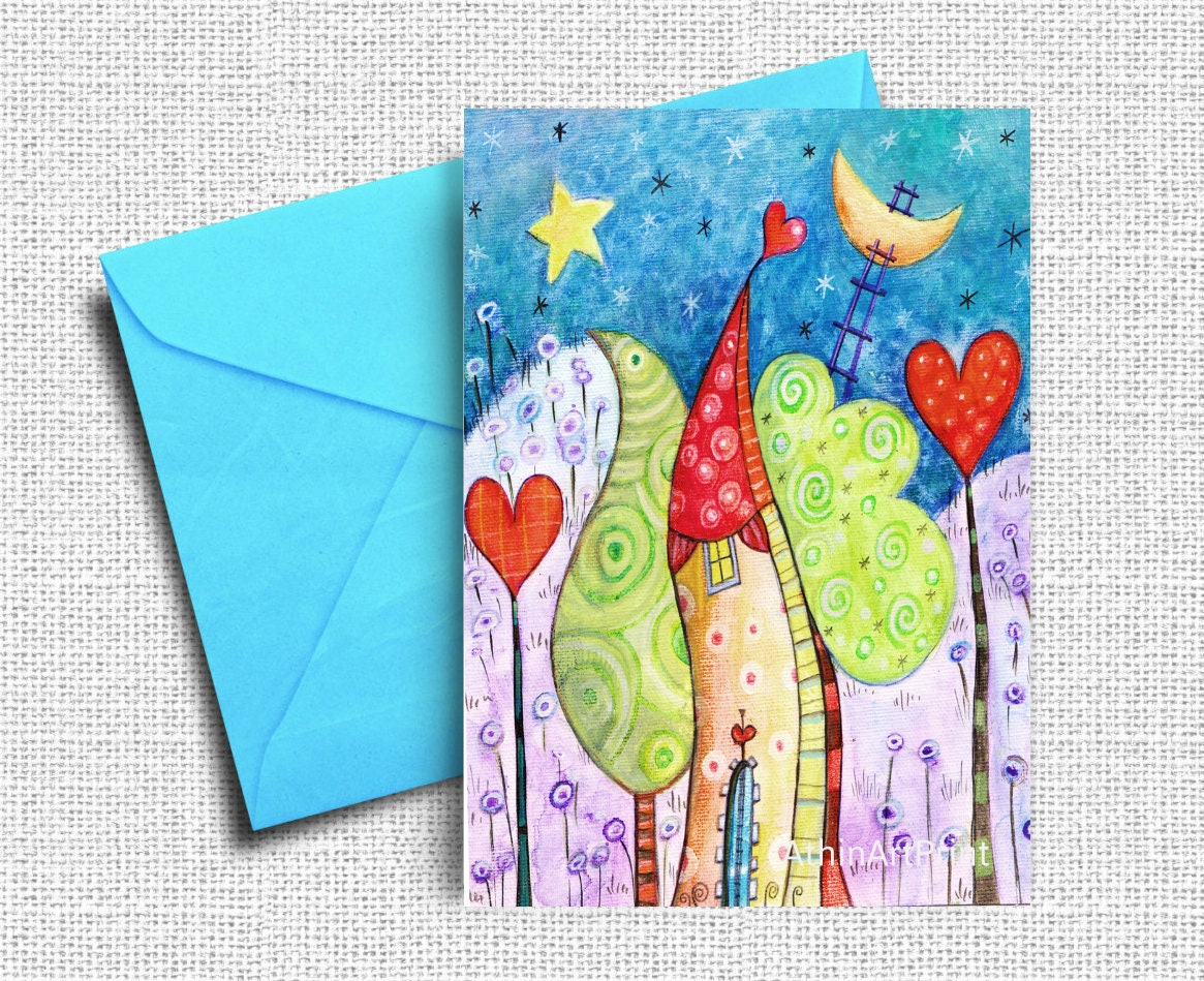 Fairy Tale Card Perfect for Mom & Dad Card INSTANT DOWNLOAD - Etsy Hong ...