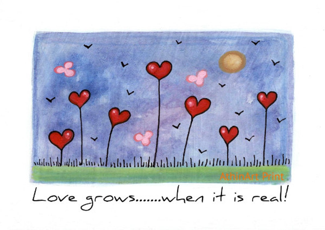True Love Print Printable Poster, Anniversary Gift, Wall Art INSTANT ...