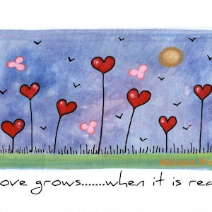 True Love Print | Printable Poster, Anniversary Gift, Wall Art ...