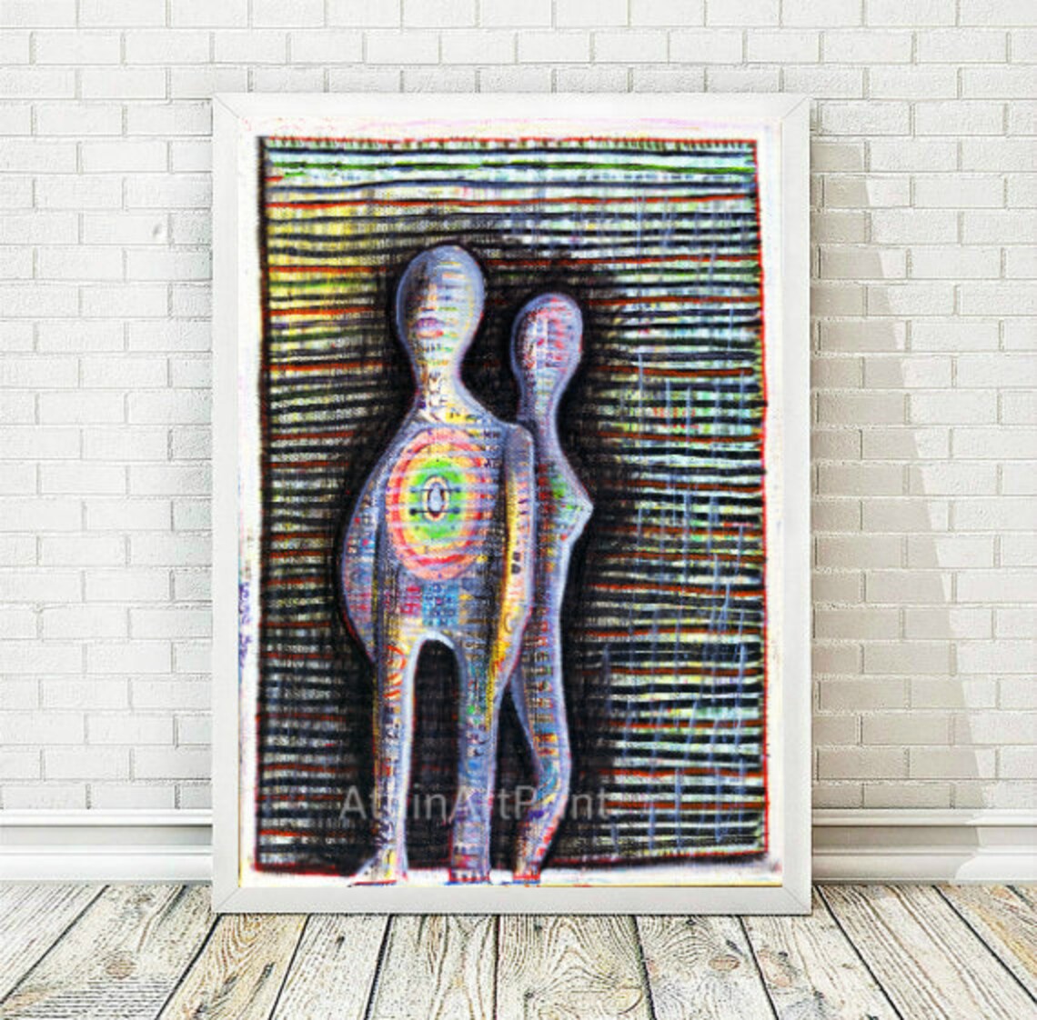 Two Souls as One Downloadable Painting - Etsy
