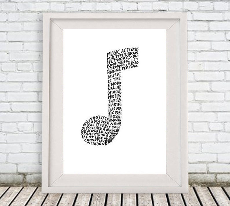Printable Art | Music Print | Music Studio Decor | INSTANT DOWNLOAD - Etsy