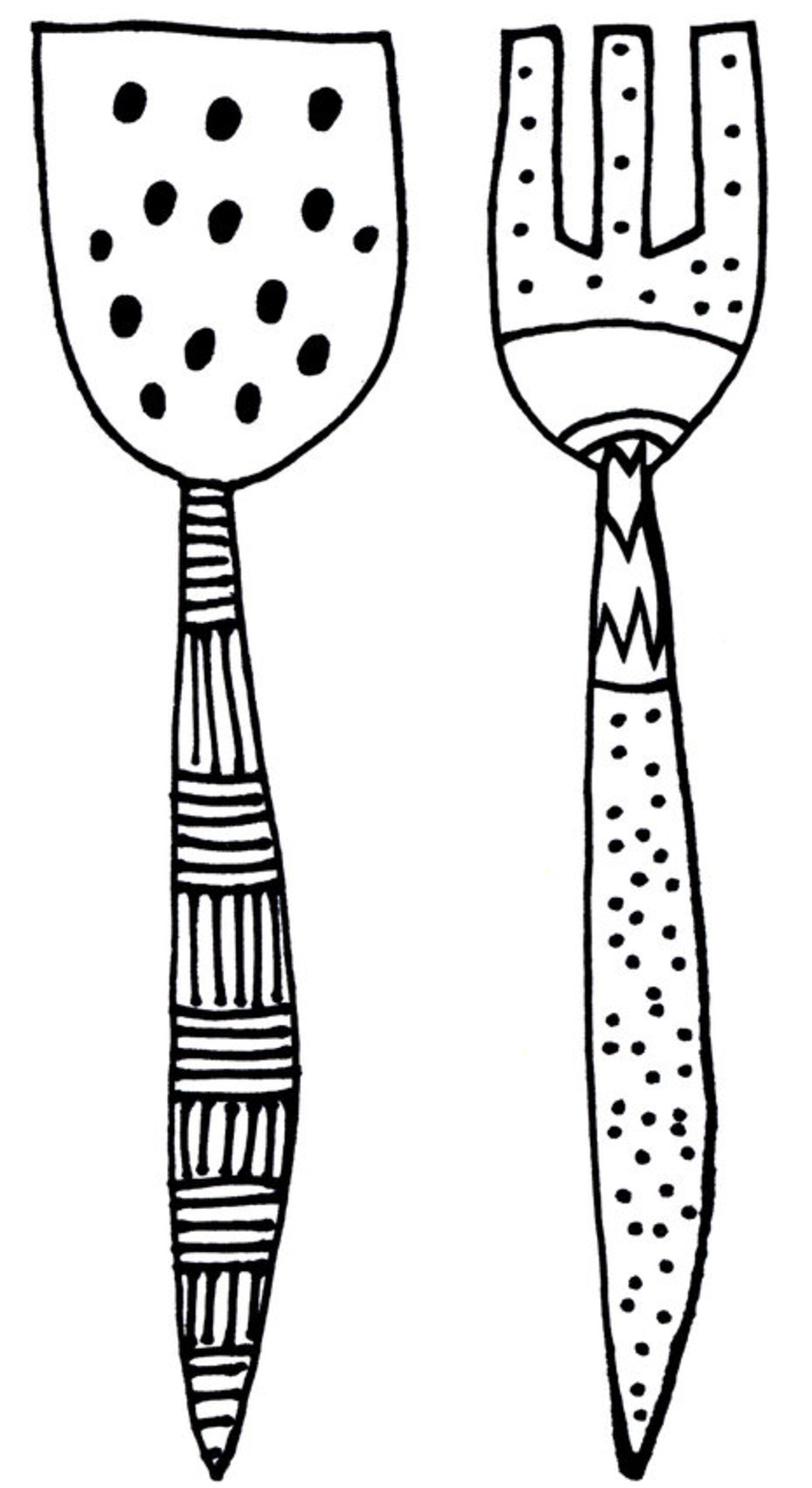 Funny Coloring Page, Cook Food, Kids Activity, INSTANT DOWNLOAD - Etsy