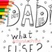 Coloring Page for Your Superhero Dad! | Father's Day Printable Coloring ...